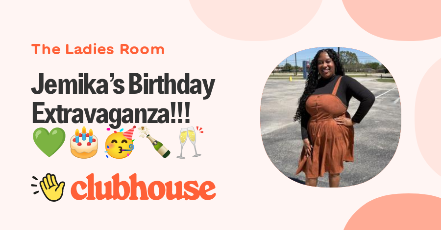 Join Jemika’s Birthday Extravaganza!!! 💚🎂🥳🍾🥂