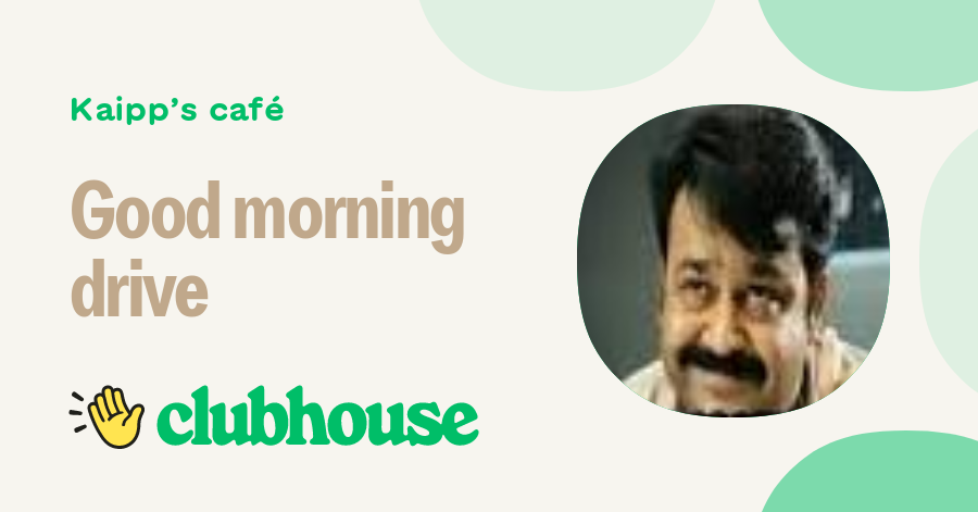 Join Good morning drive