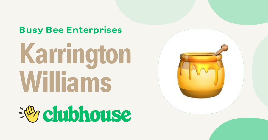 Join Karrington Williams