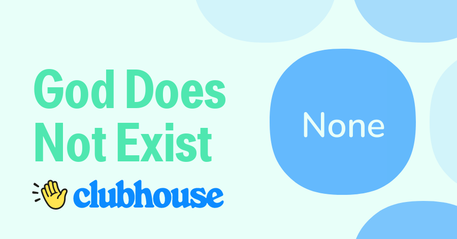 God Does Not Exist