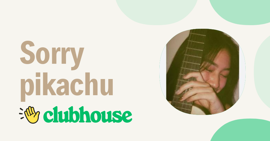 Sorry pikachu