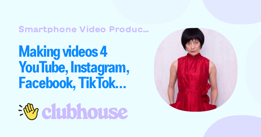 Making videos 4 YouTube, Instagram, Facebook, TikTok…
