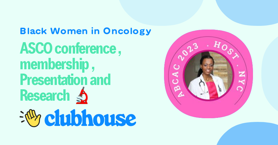 ASCO conference , membership , Presentation and Research 🔬