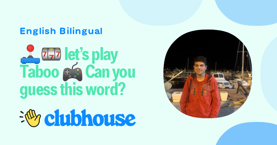 🕹️🎰 let’s play Taboo 🎮 Can you guess this word?