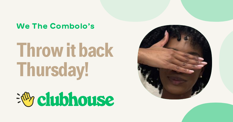 Throw it back Thursday!