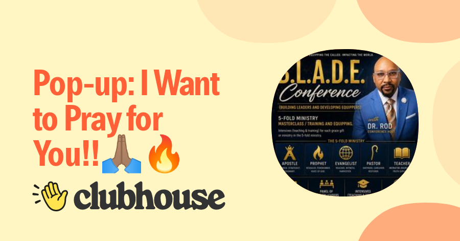 Pop-up: I Want to Pray for You‼️🙏🏽🔥