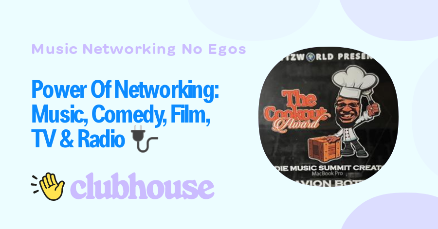 Power Of Networking: Music, Comedy, Film, TV & Radio 🔌