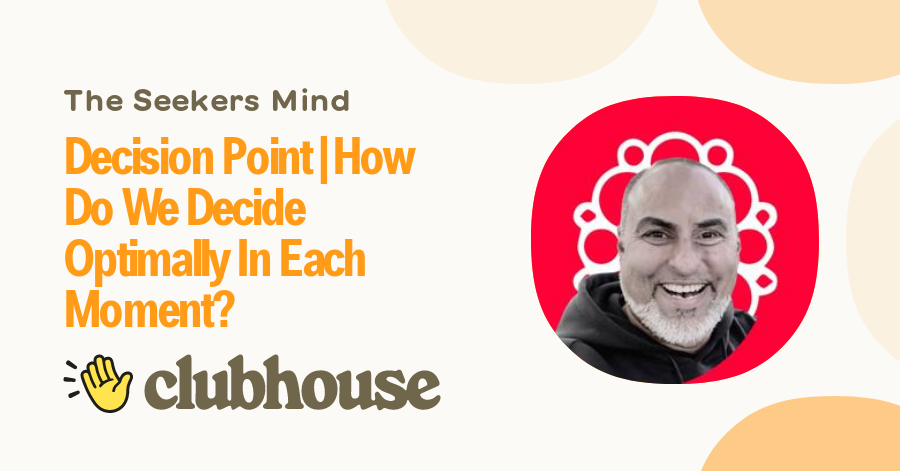 Join Decision Point | How Do We Decide Optimally In Each Moment?