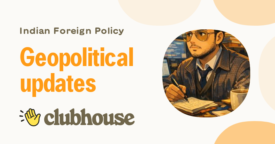 Join Geopolitical updates