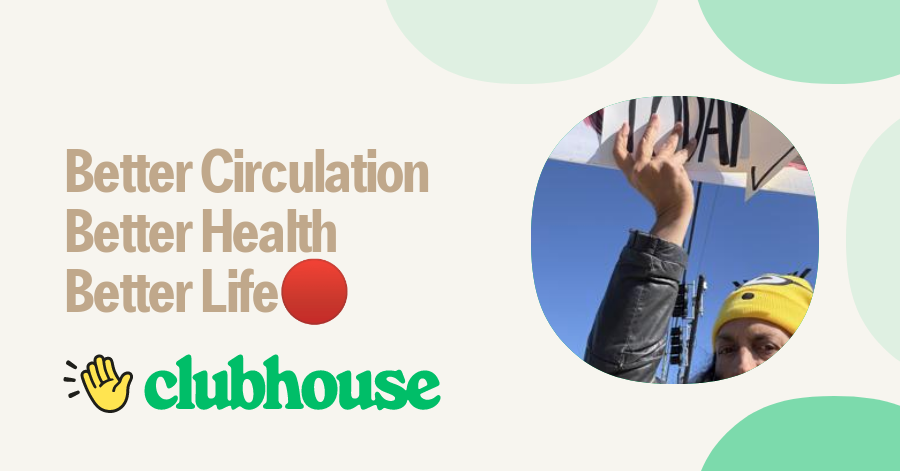 Better Circulation Better Health Better Life🔴