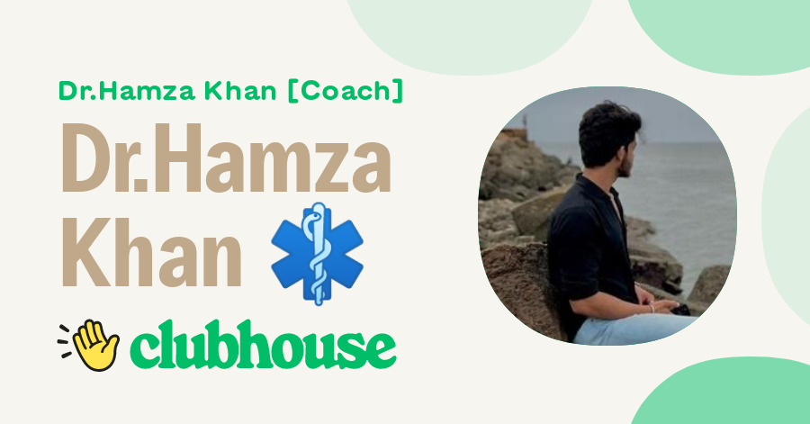 Dr.Hamza Khan ⚕️