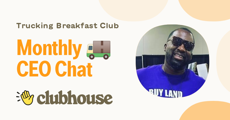 Monthly 🚚 CEO Chat