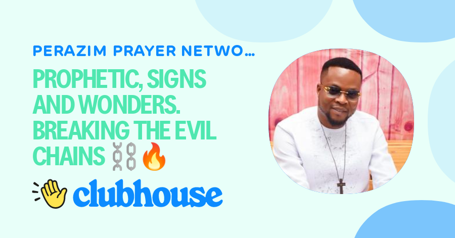 Join PROPHETIC, SIGNS AND WONDERS. BREAKING THE EVIL CHAINS ⛓🔥