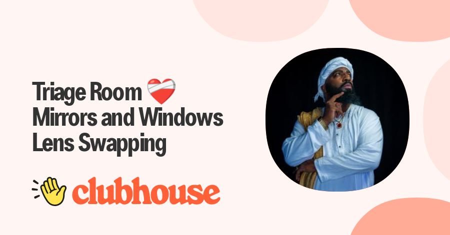 Triage Room ️‍🩹Mirrors and Windows Lens Swapping