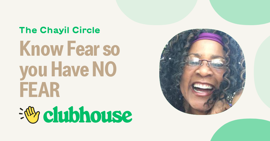 Know Fear so you Have NO FEAR