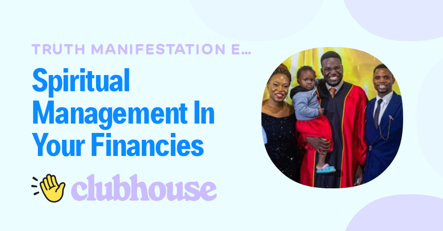 Spiritual Management In Your Financies