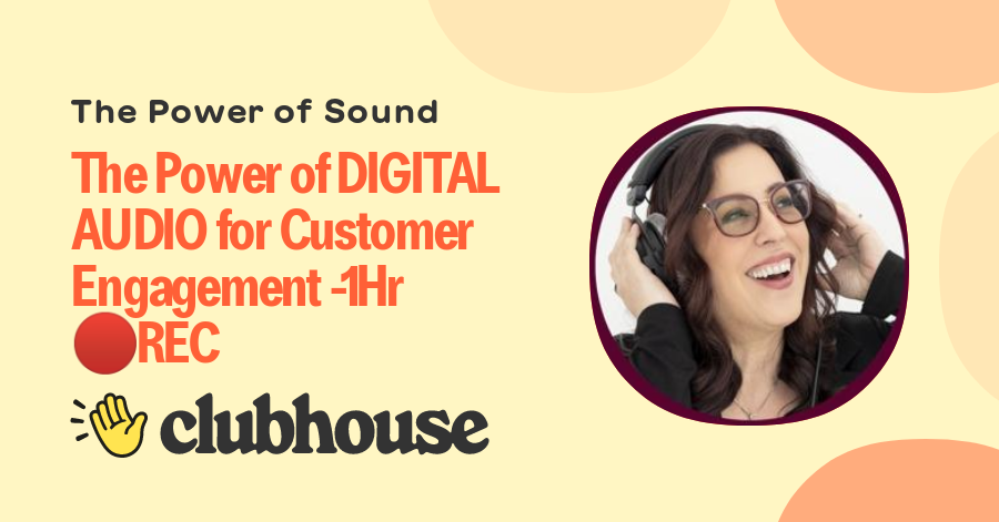The Power of DIGITAL AUDIO for Customer Engagement -1Hr 🔴REC