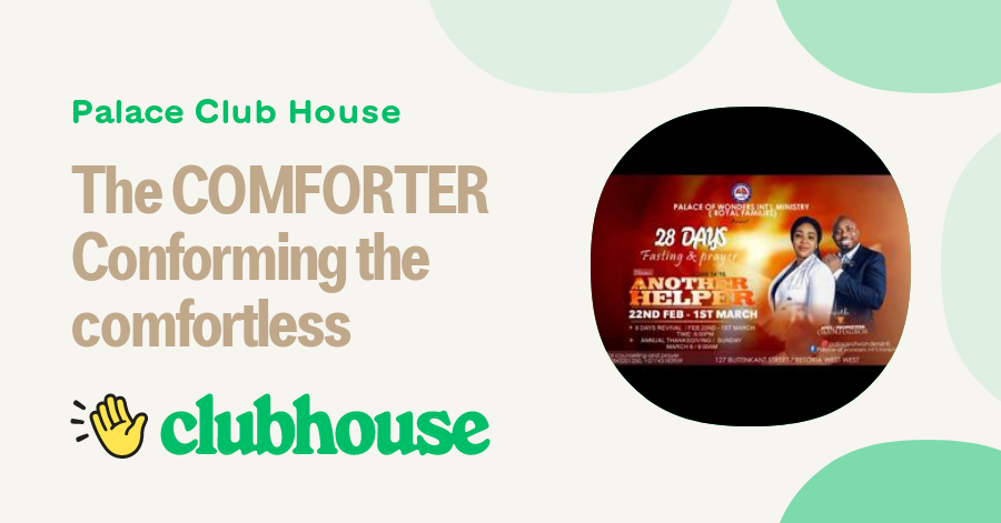 The COMFORTER Conforming the comfortless