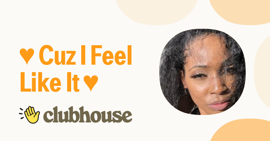 ♥️ Cuz I Feel Like It ♥️