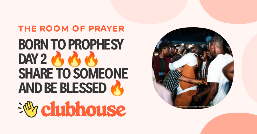 Join BORN TO PROPHESY DAY 2 🔥🔥🔥 SHARE TO SOMEONE AND BE BLESSED 🔥