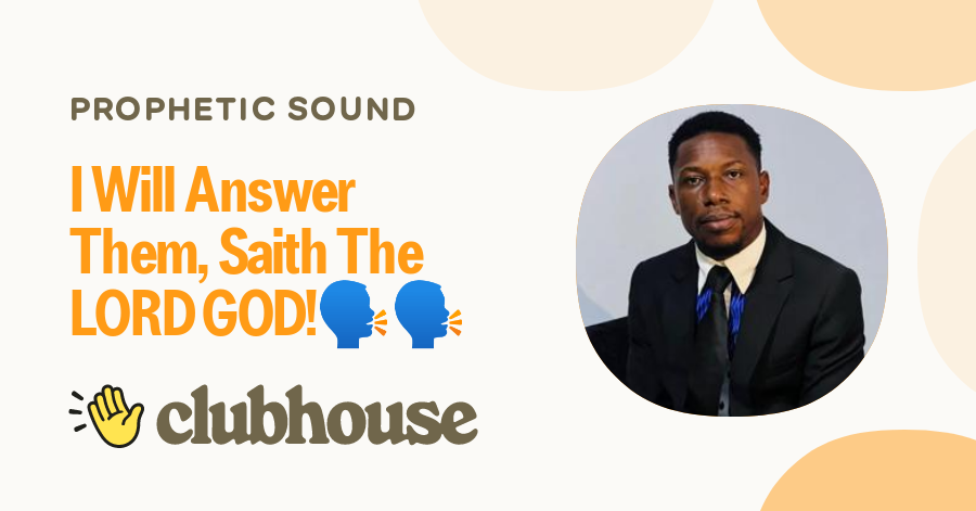 I Will Answer Them, Saith The LORD GOD!🗣🗣