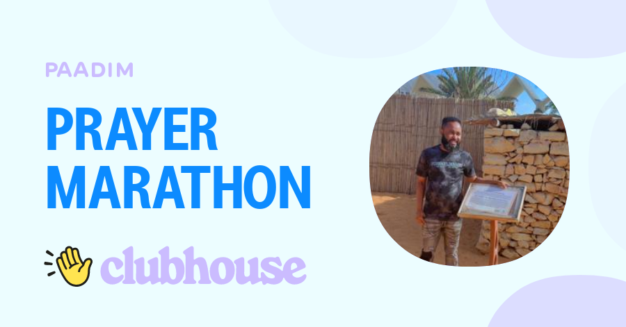 PRAYER MARATHON