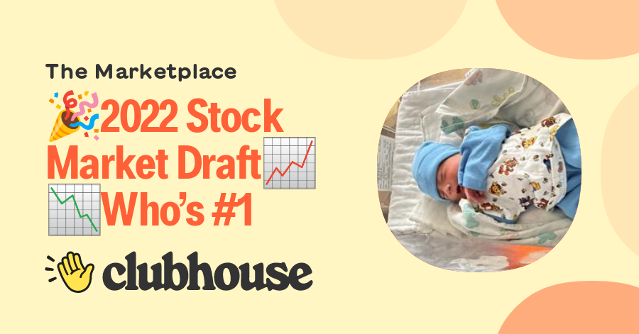 🎉2022 Stock Market Draft📈📉Who’s #1