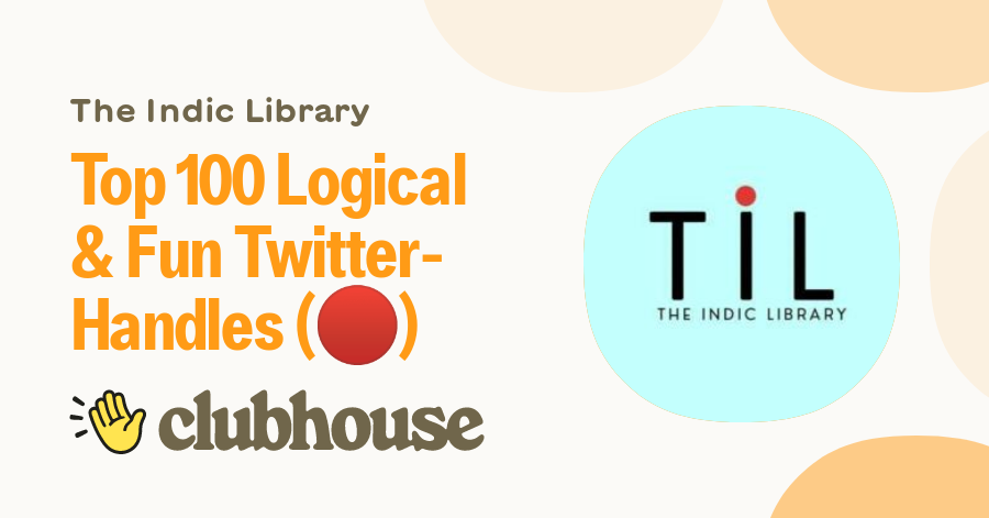 Top 100 Logical & Fun Twitter-Handles (🔴)