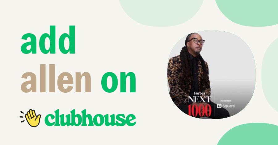 Allen Forrest - Clubhouse