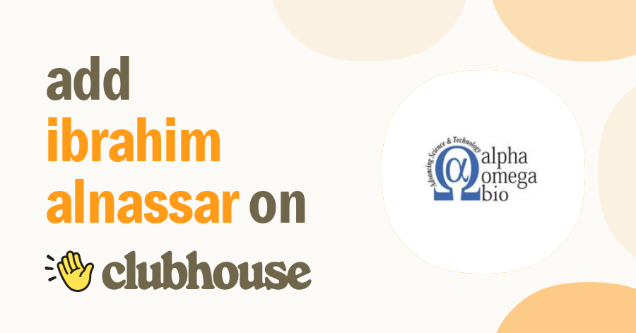 Ibrahim Alnassar - Clubhouse