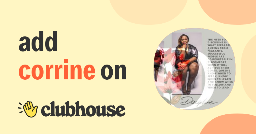 Corrine Foster - Clubhouse