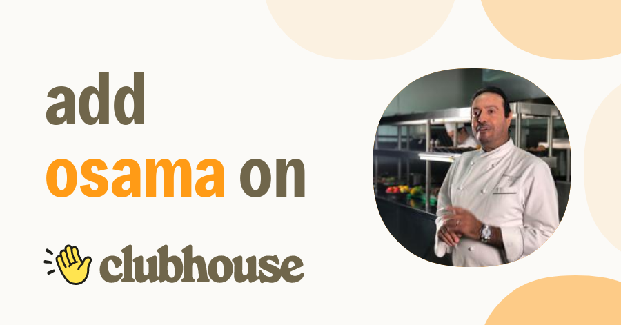 Osama Elsayed - Clubhouse