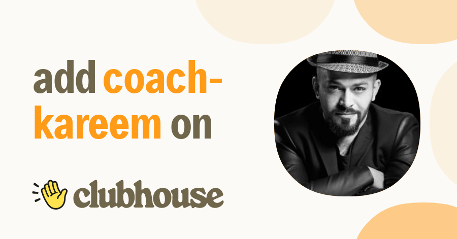 Coach-Kareem . - Clubhouse