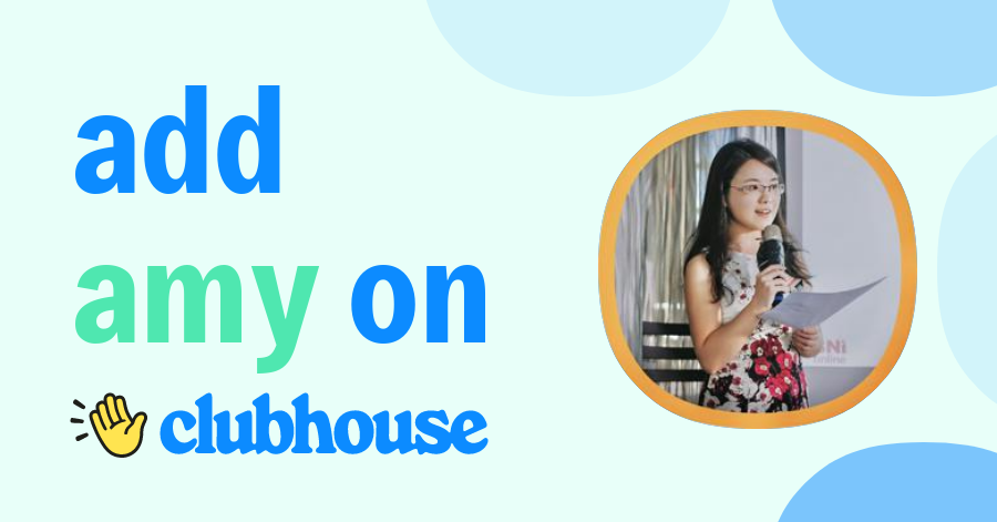 Amy Tsai - Clubhouse
