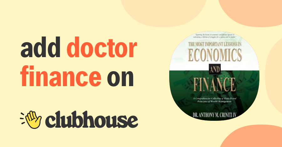 Doctor Finance - Clubhouse