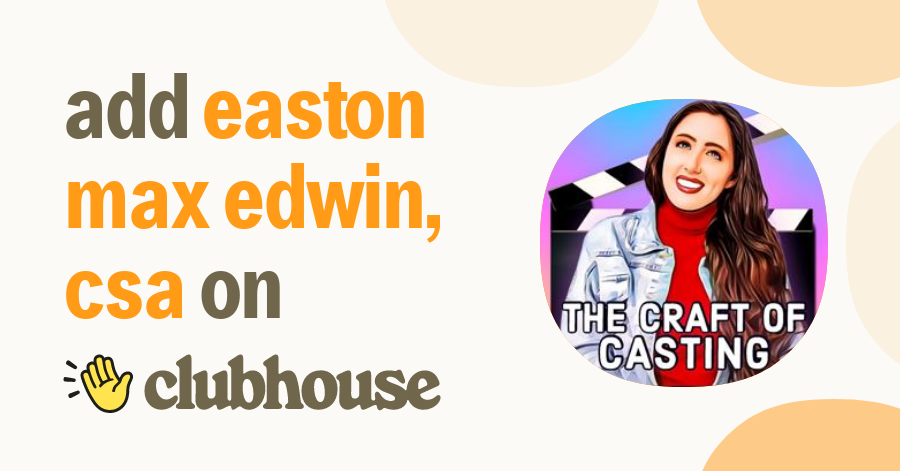 Easton Max Edwin, CSA - Clubhouse