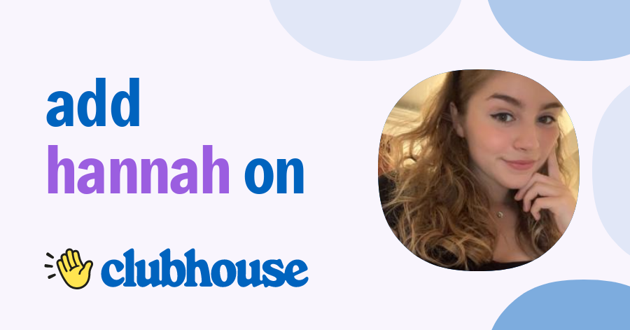 Hannah Blair - Clubhouse
