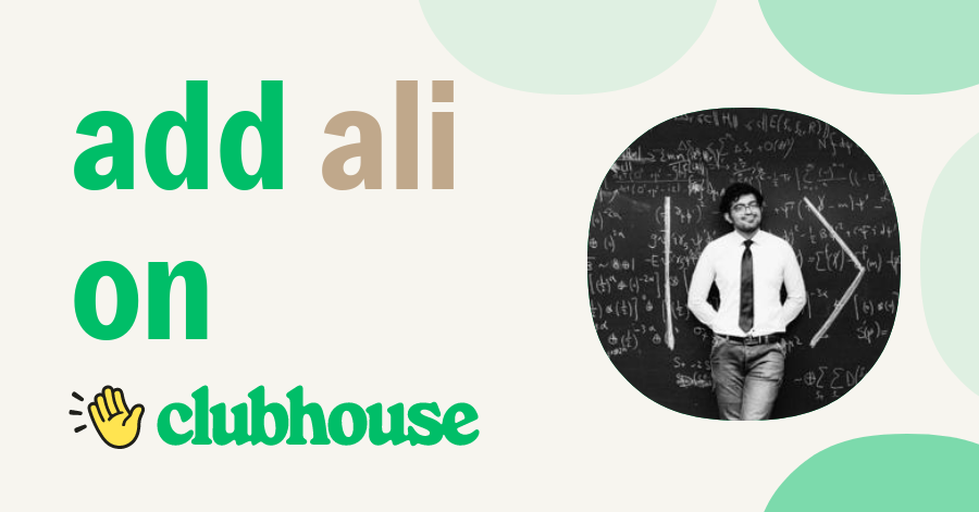 Ali Rad - Clubhouse