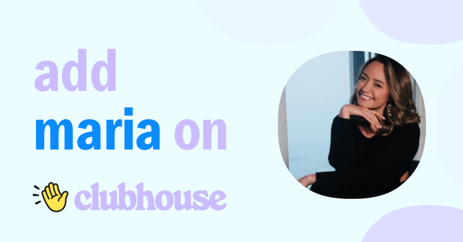 Maria Alejandra Munoz - Clubhouse