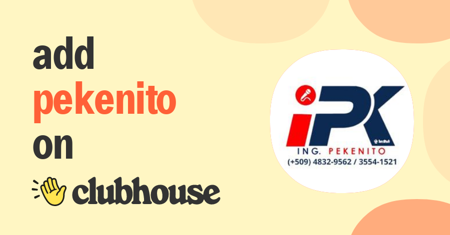 Pekenito Ing - Clubhouse