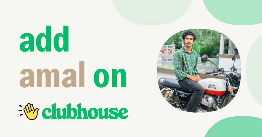 AMAL JITH R - Clubhouse
