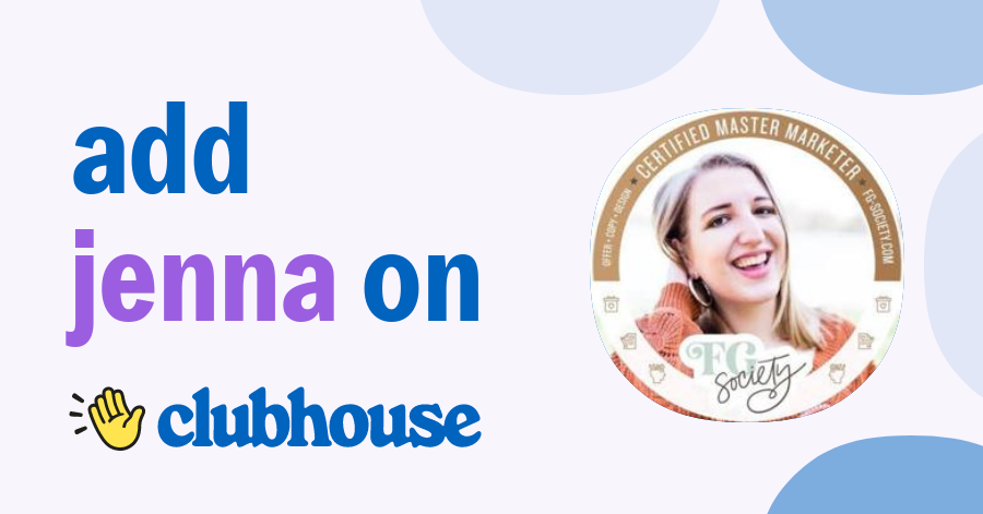 Jenna Redfield - Clubhouse