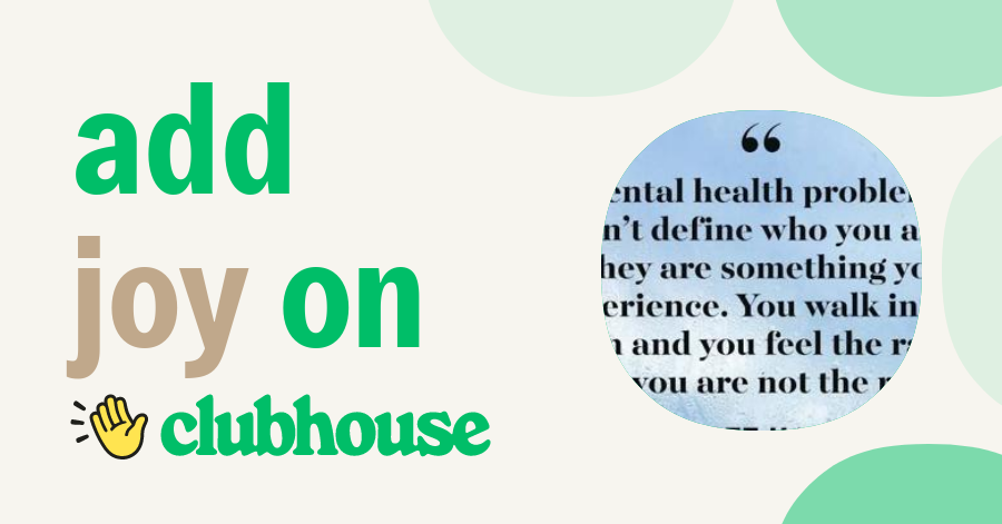 Joy Jordan - Clubhouse