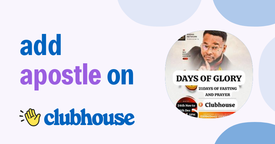 APOSTLE KING ANDREW - Clubhouse