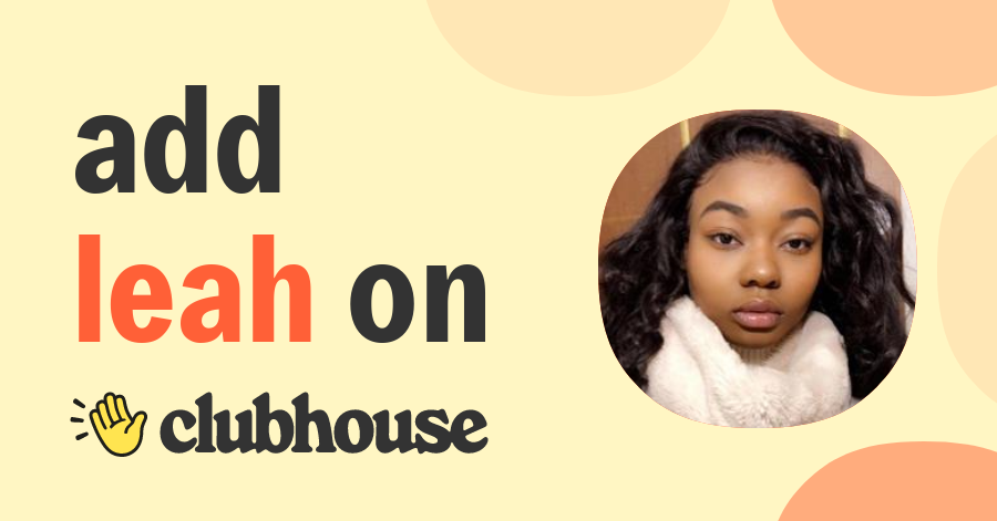 Leah Cameron - Clubhouse