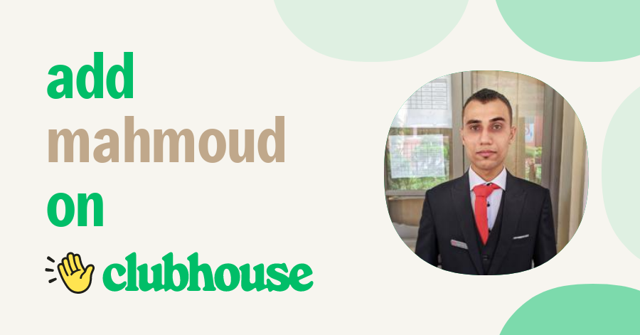 Mahmoud Abdo - Clubhouse