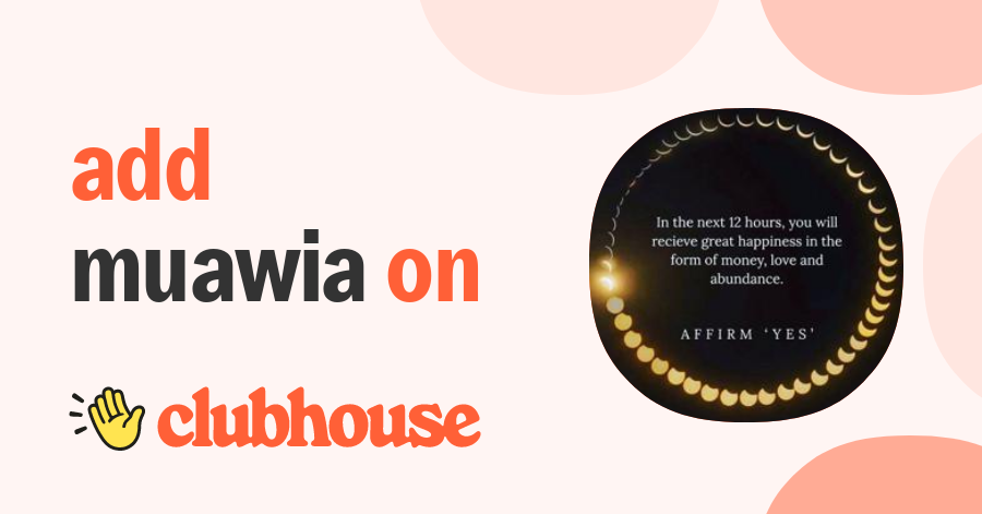 Muawia Muawia - Clubhouse