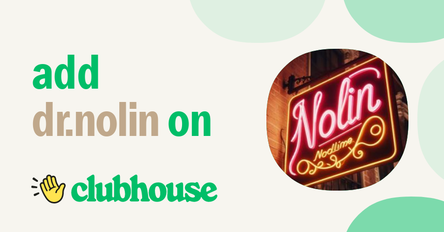 Dr.Nolin Kuri - Clubhouse