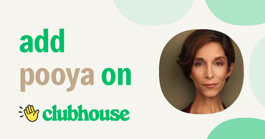 Pooya Mohseni - Clubhouse