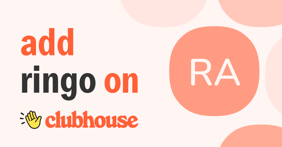 ringo apple - Clubhouse